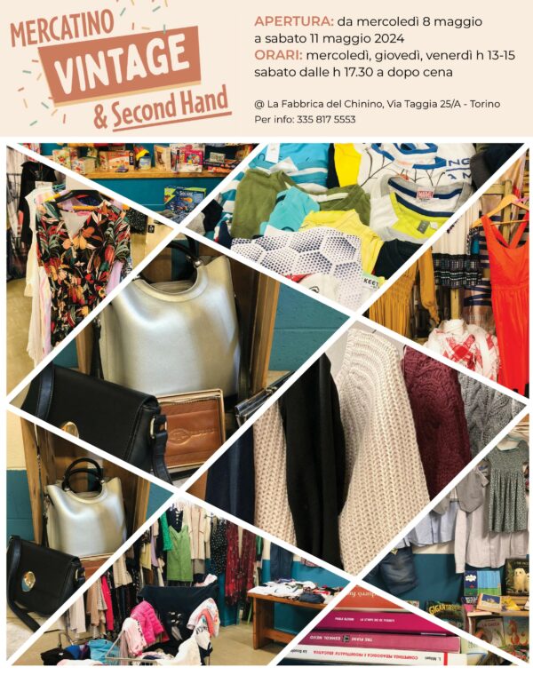 Mercatino vintage & second hand - Fabbrica del Chinino